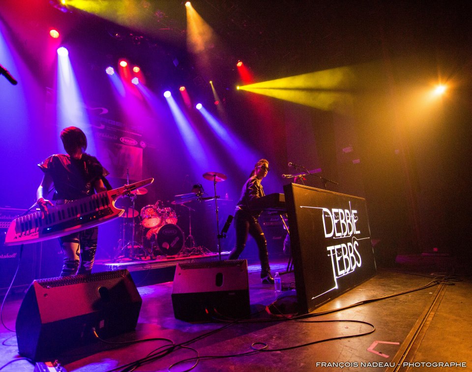 Debbie Tebbs à l’Olympia